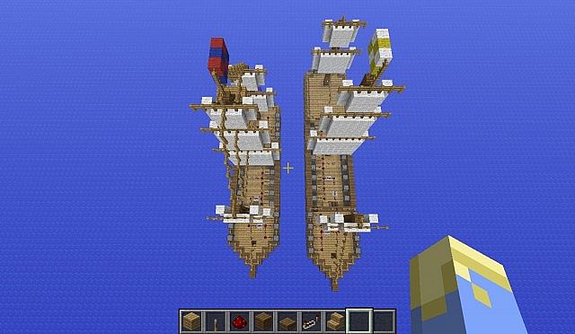Naval Battle Minecraft Map