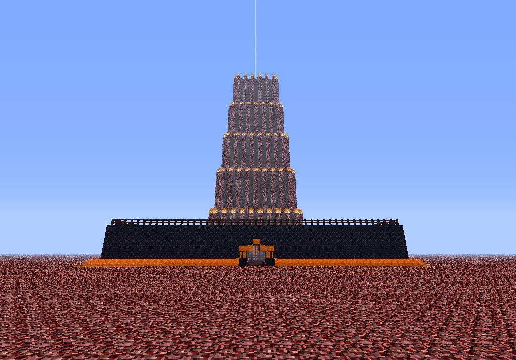 Nether Tower Minecraft Map