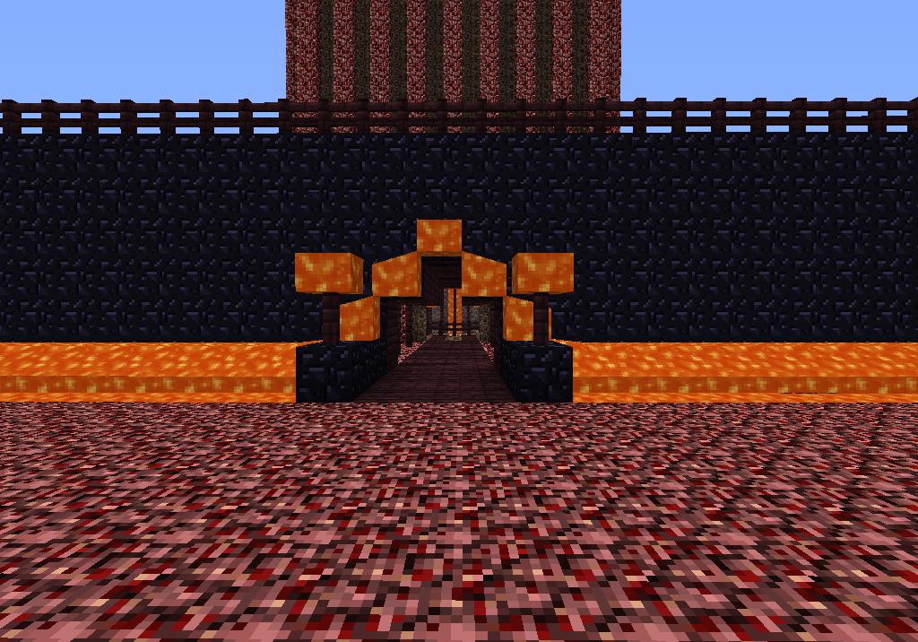 Nether Tower Minecraft Map