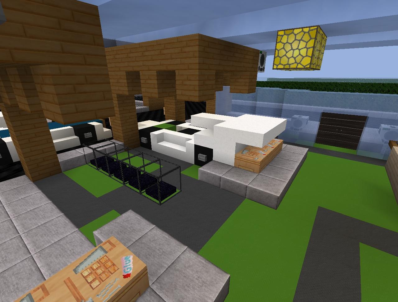 ATC (Architect Craft Community) Car Shop/Rest Area Minecraft Map