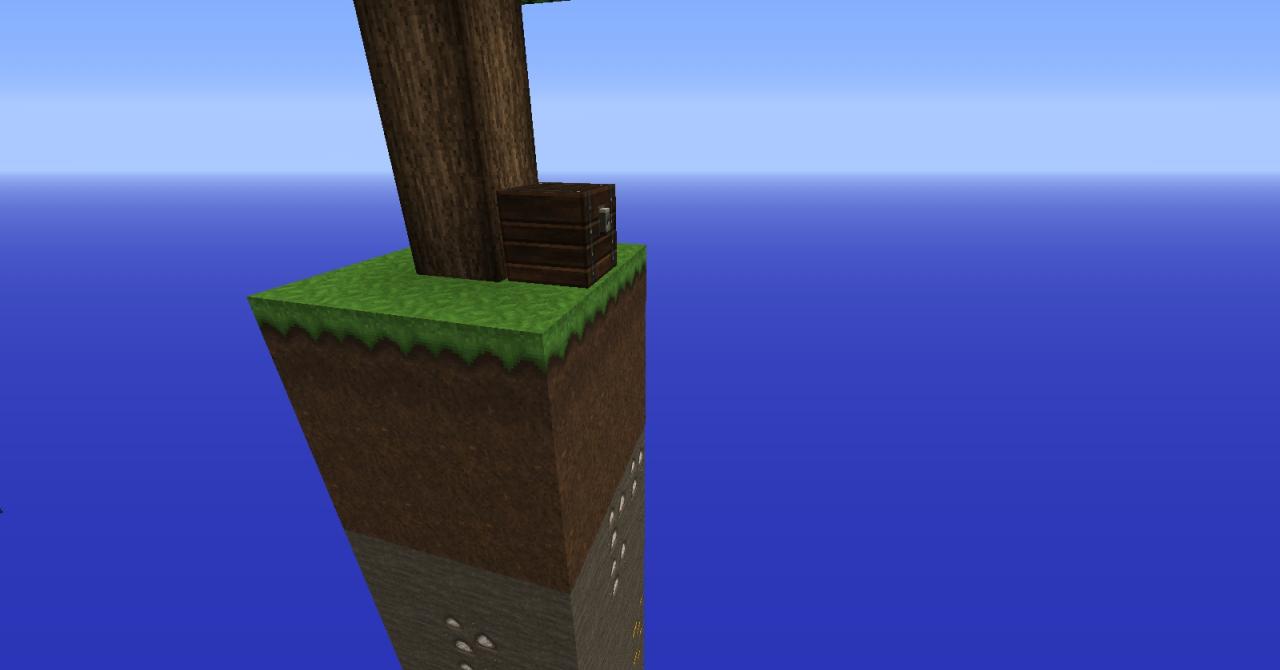 Sky Pillar Survival Minecraft Map