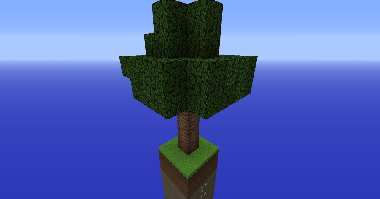 Sky Pillar Survival Minecraft Map