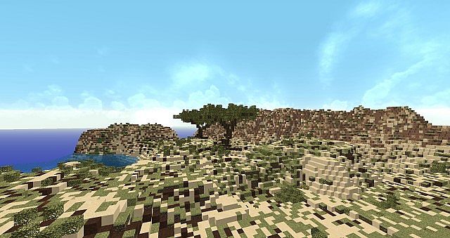 African grassland - a desing Idea Minecraft Map