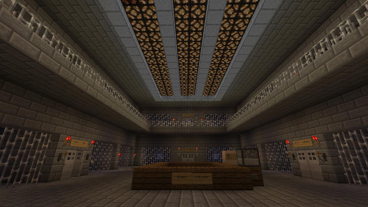 Prison Jail with execution chamber Minecraft Map