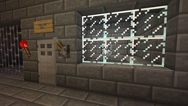 Prison Jail with execution chamber Minecraft Map