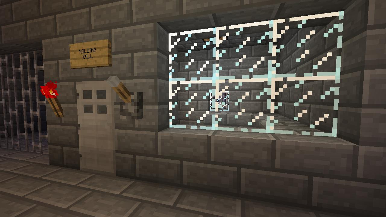 Prison Jail with execution chamber Minecraft Map