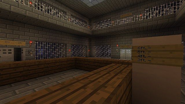 Prison Jail with execution chamber Minecraft Map