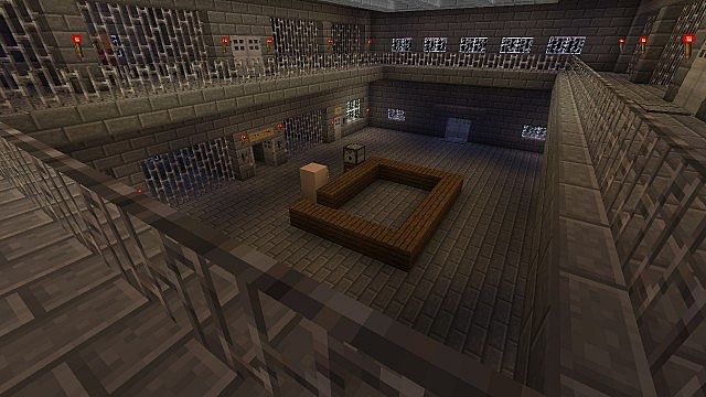 Prison Jail with execution chamber Minecraft Map