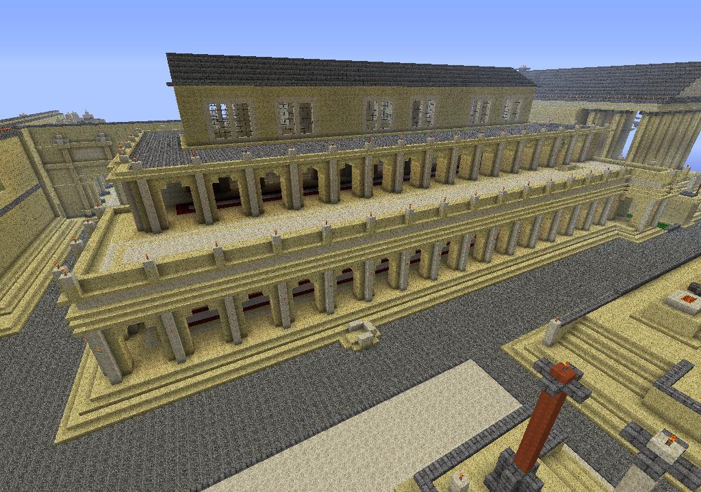The Basilica Julia & The Basilica Aemilia Minecraft Map