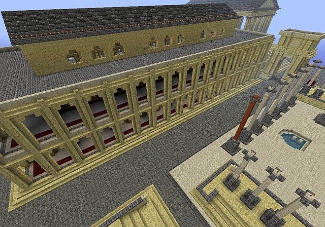 The Basilica Julia & The Basilica Aemilia Minecraft Map