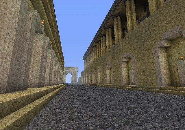 The Temple to Venus and Roma Minecraft Map