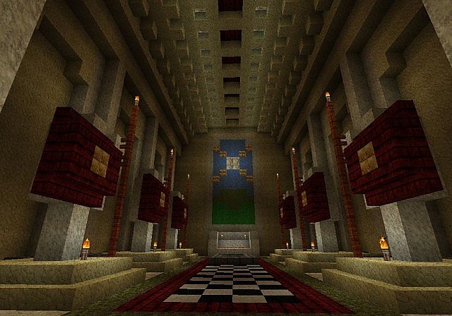 The Temple to Antoninus & Faustina / The Temple of Romulus Minecraft Map