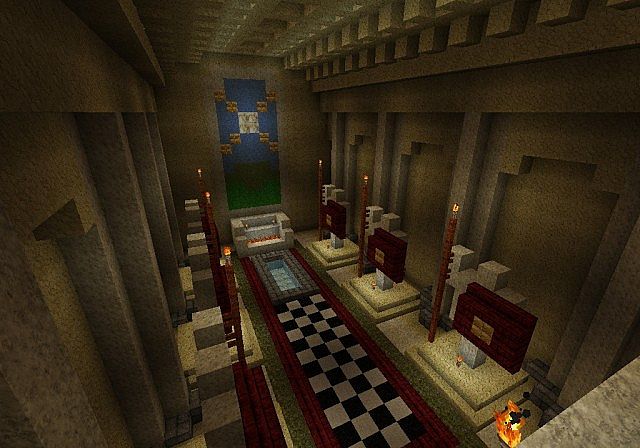 The Temple to Antoninus & Faustina / The Temple of Romulus Minecraft Map