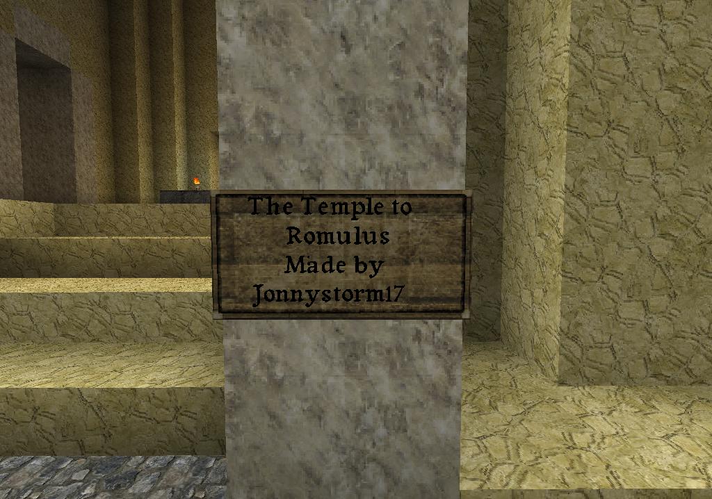 The Temple to Antoninus & Faustina / The Temple of Romulus Minecraft Map