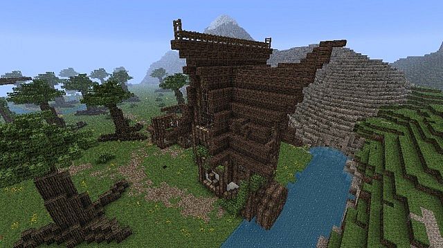 Cottage by the Water Minecraft Map