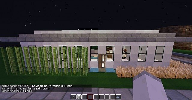 Triangle Contemporary House Minecraft Map