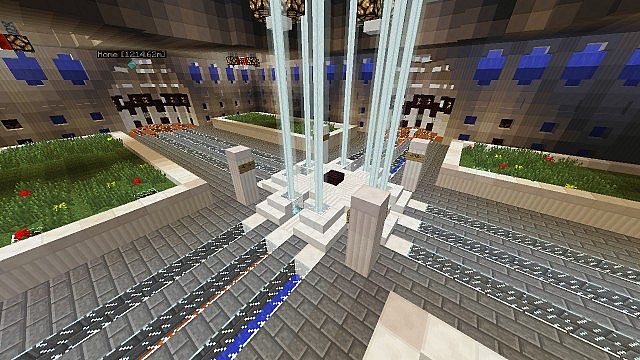 Quartz Emporium - MineCraft Server Spawn Minecraft Map
