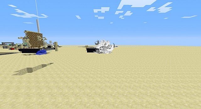 TNT Cannon w/ Water Dispensers Minecraft Map
