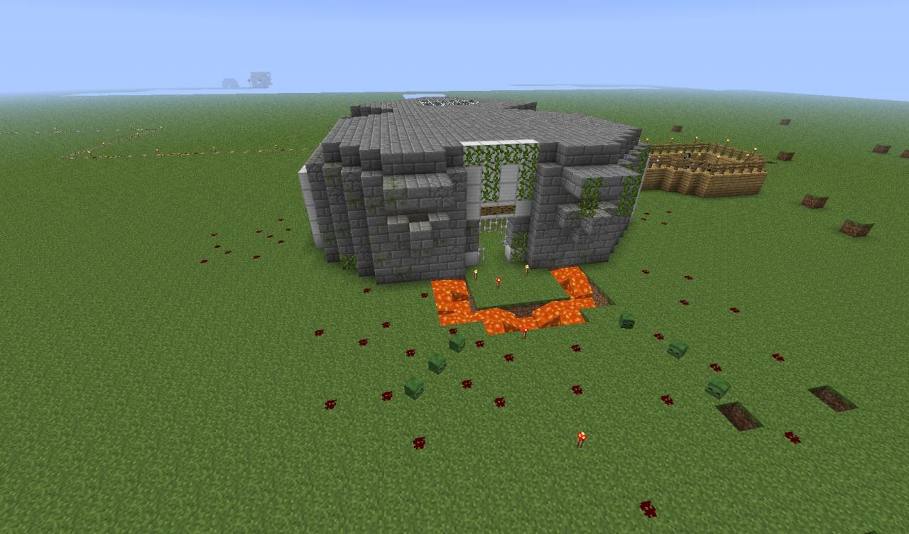 Zombies V.S Humans Map Minecraft Map