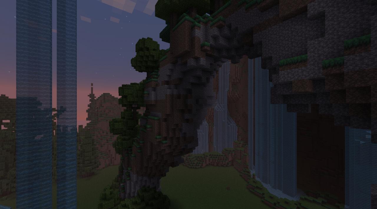 Cataracta Vallem - Waterfall Valley. Minecraft Map