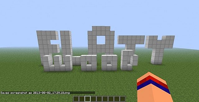 Gmod flatgrass Minecraft Map