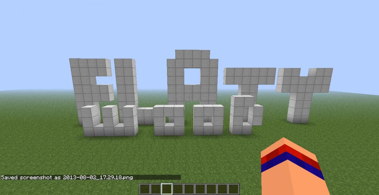 Gmod flatgrass Minecraft Map