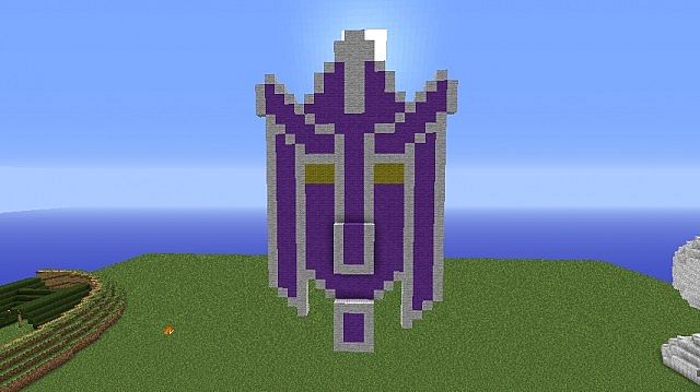 Sasuke's Susano'o Head Minecraft Map