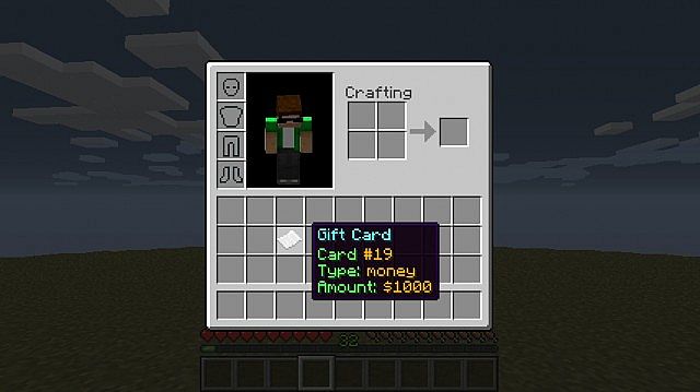 [Bukkit] GiftCard (1.5.2 / 1.6.2) -Pop Reel- Minecraft Mod