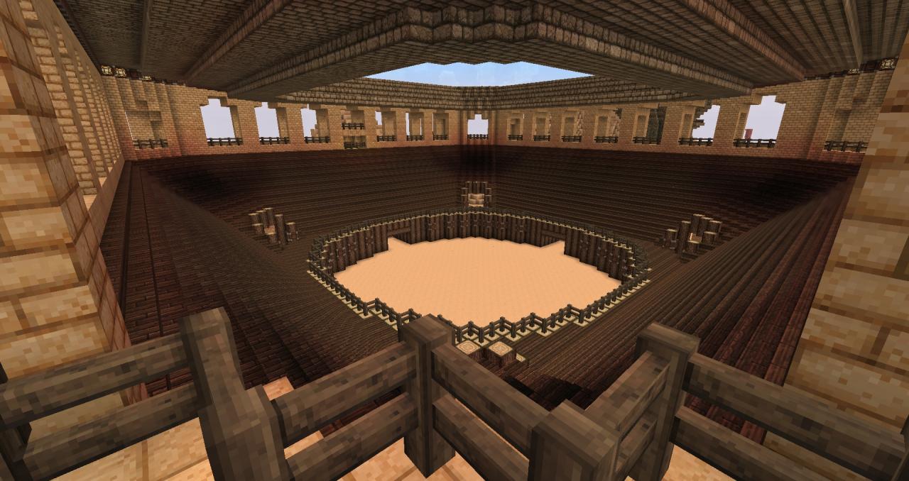 Old Arena: Fortis Gladinator Minecraft Map