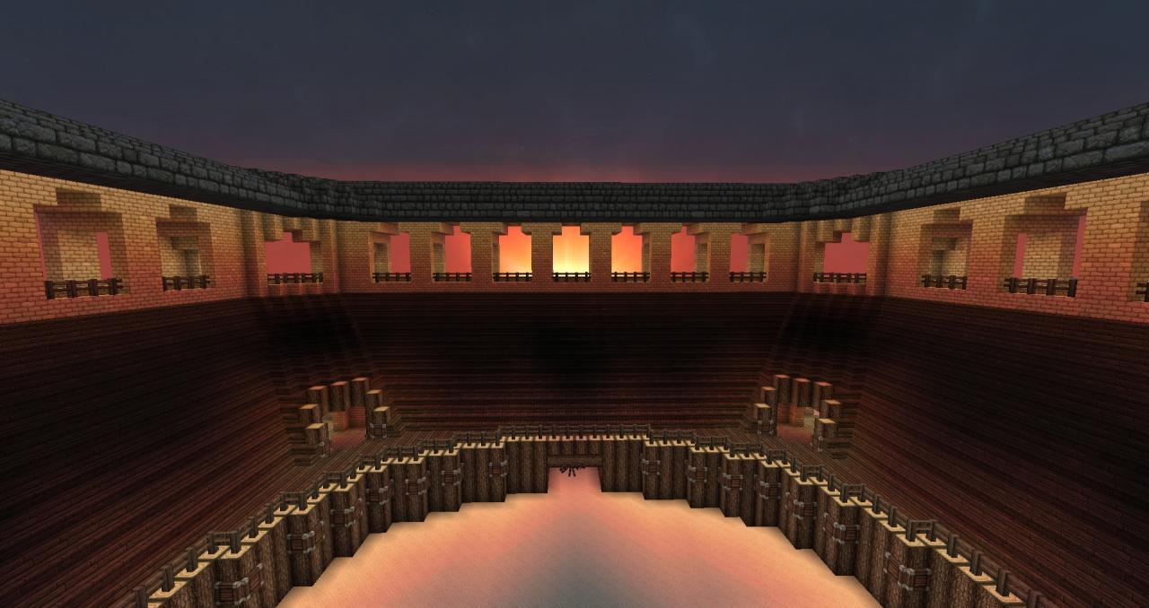 Old Arena: Fortis Gladinator Minecraft Map