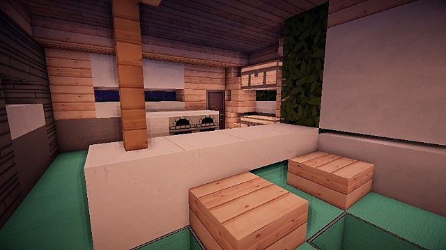Modern Villager House Minecraft Map
