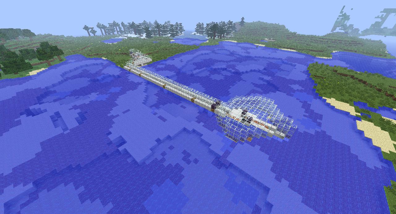 MineWay: A Minecraft rail network Minecraft Map