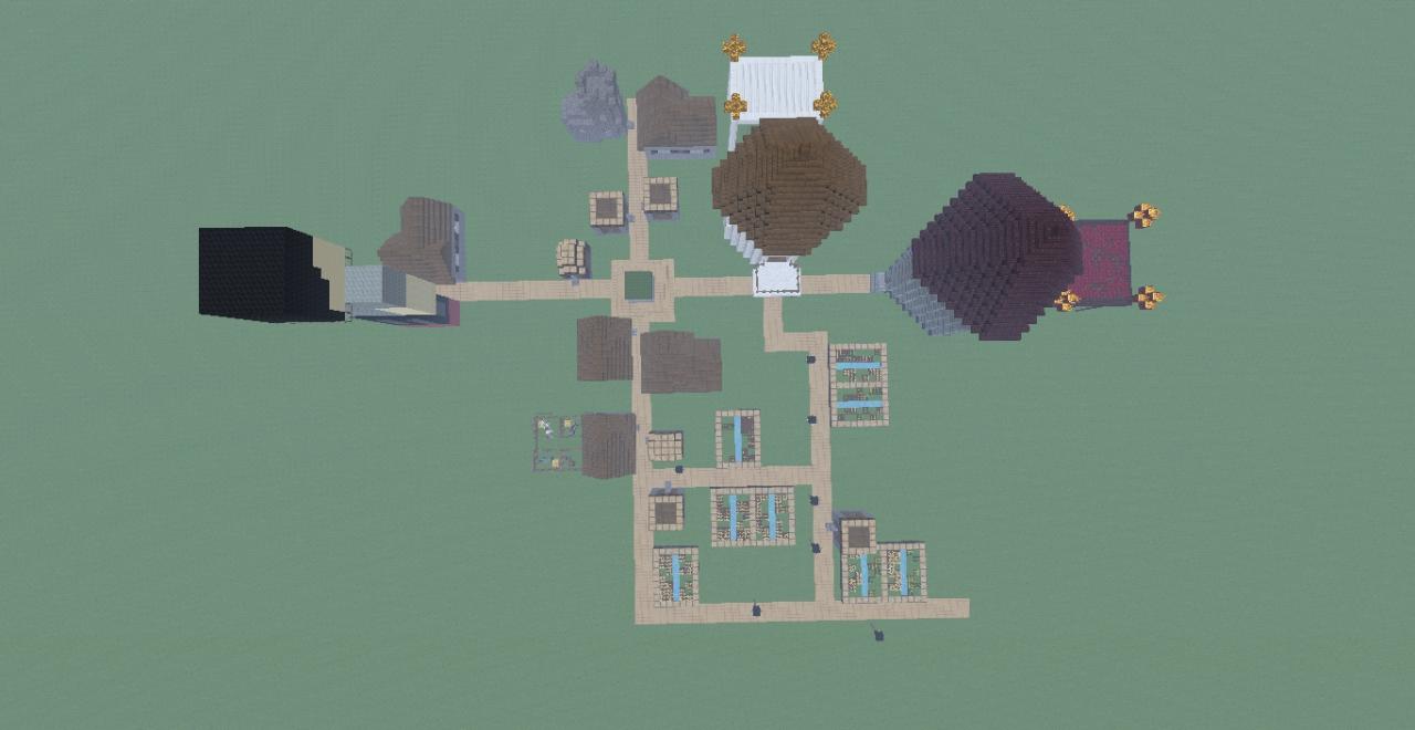 Spruce City Minecraft Map