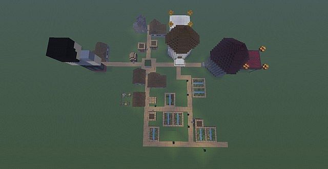 Spruce City Minecraft Map