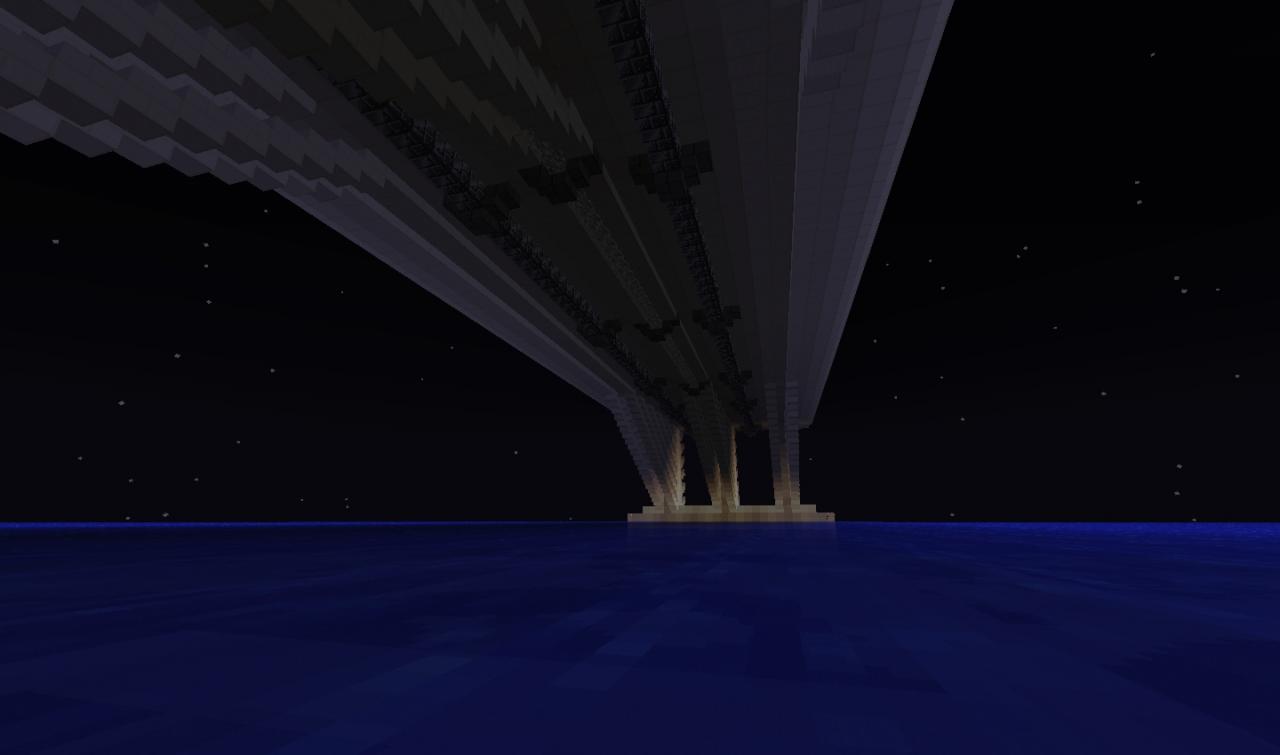 The Hunters Lake Bridge -GreenField Minecraft Map