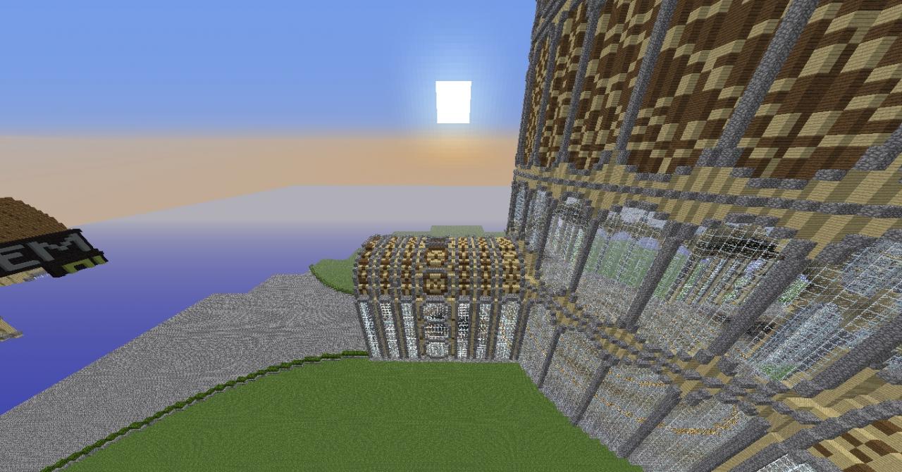 DeluxeCraft Arcade Spawn Minecraft Map