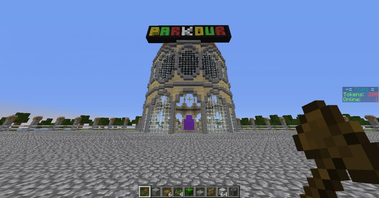 DeluxeCraft Arcade Spawn Minecraft Map