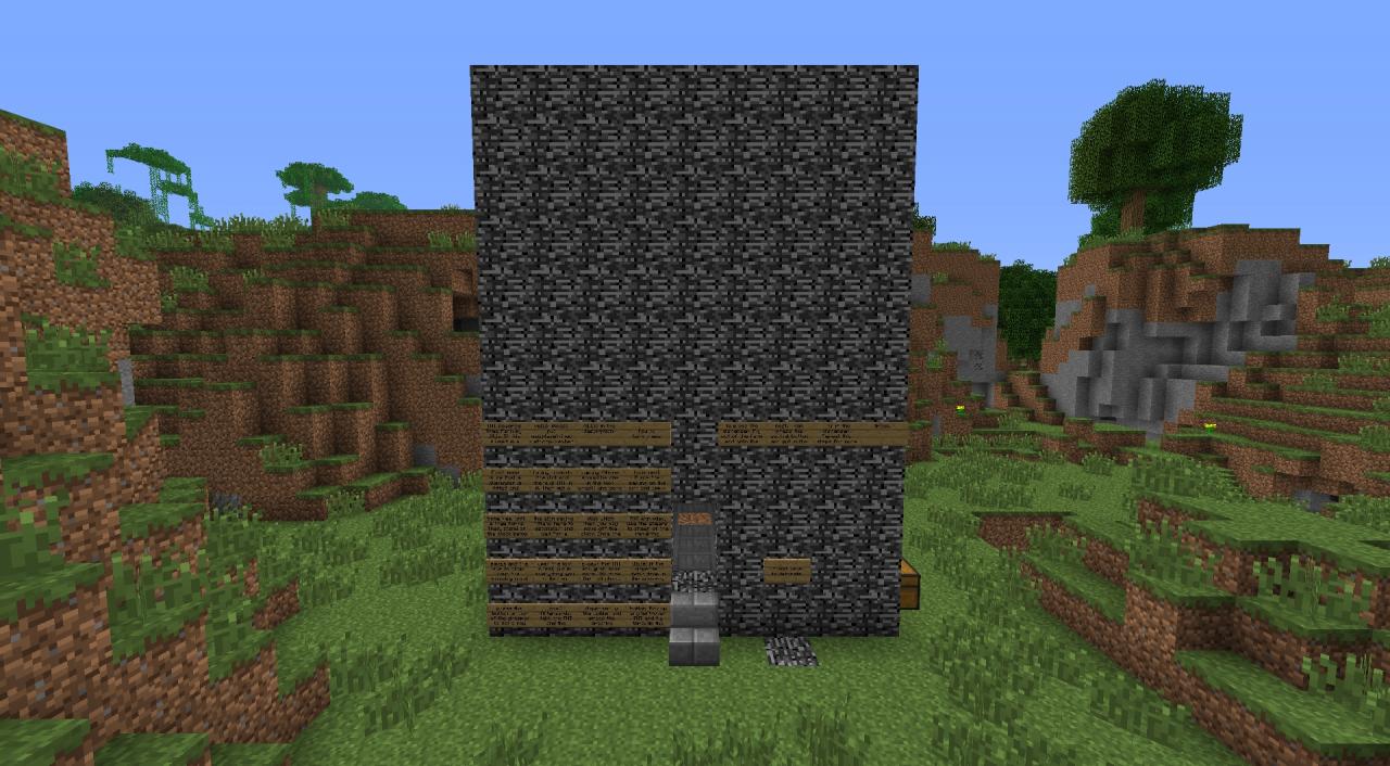 TNT powered Tree Farm. Minecraft Map