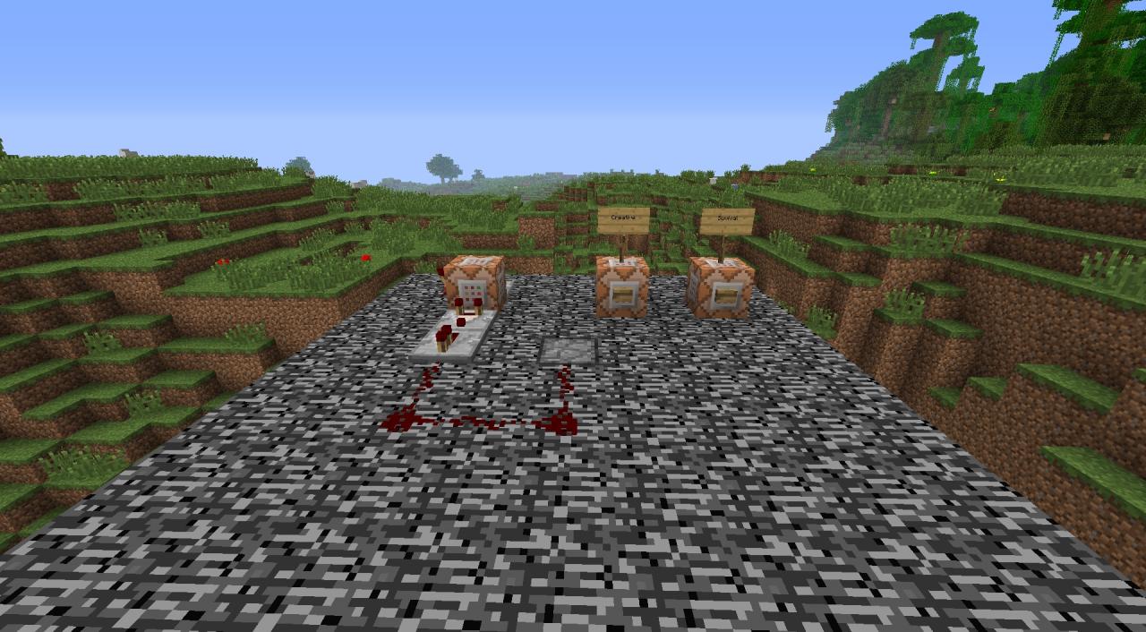 TNT powered Tree Farm. Minecraft Map