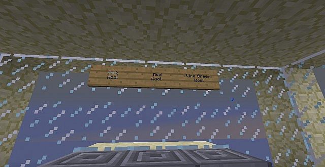 Capture the wool (flag) Minecraft Map