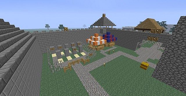 Medieval Castle Town Minecraft Map