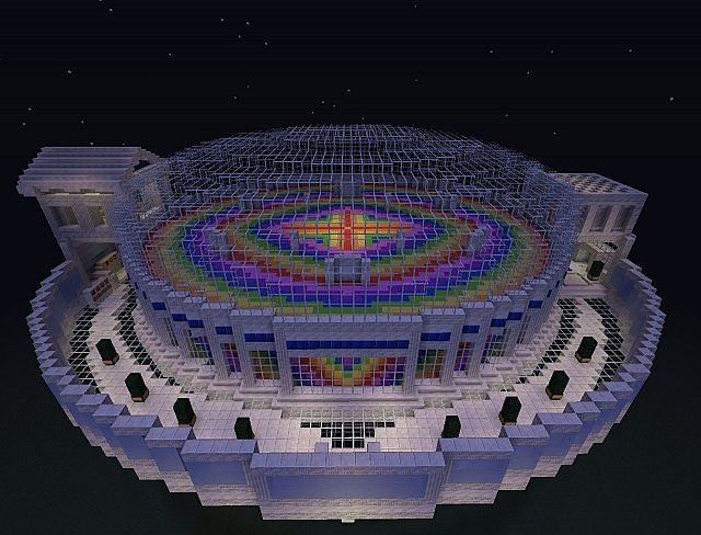 Rainbow Arena Minecraft Map