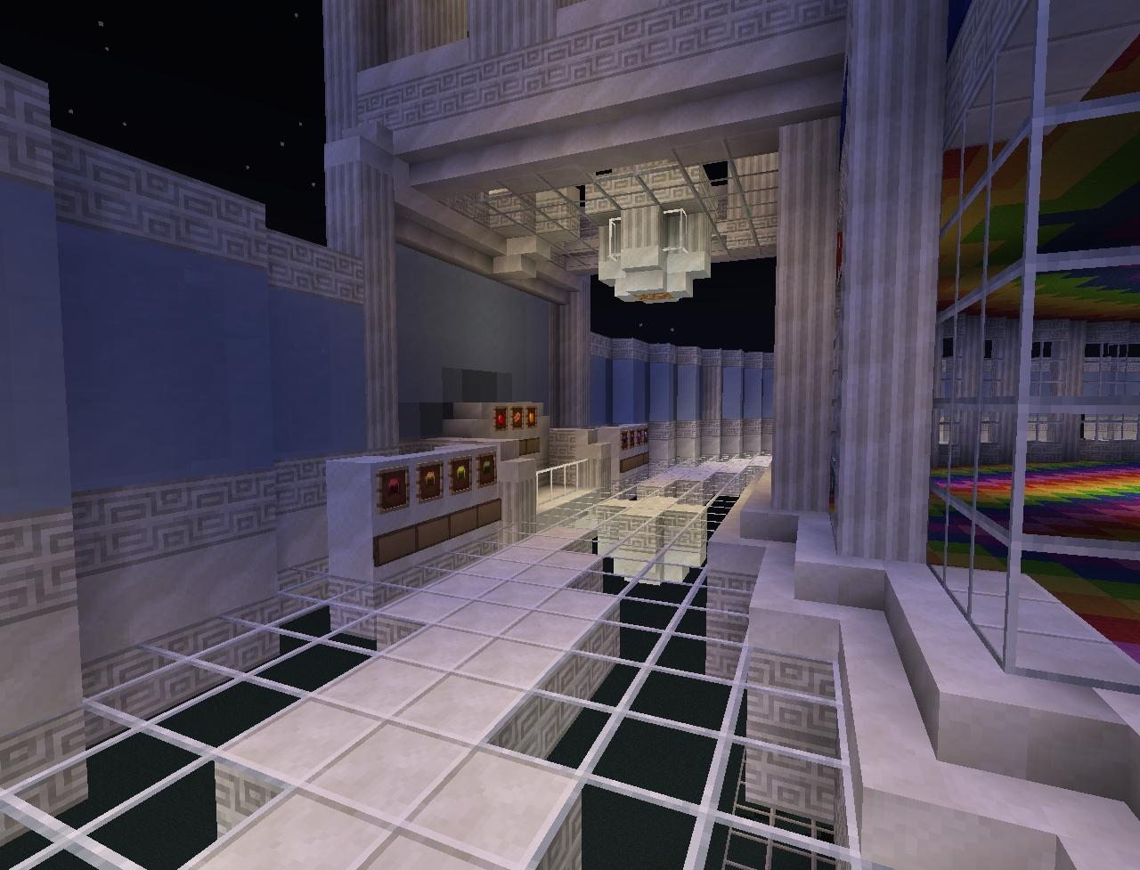 Rainbow Arena Minecraft Map