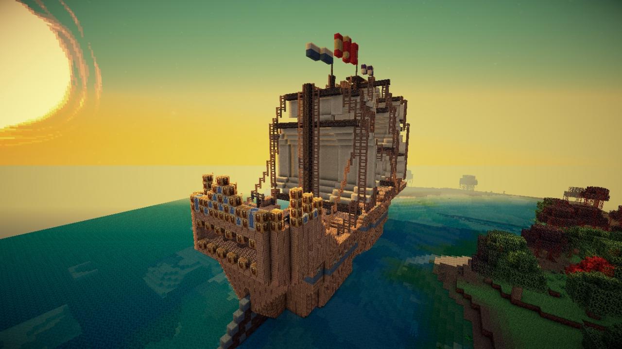 Emperors Crown-Imperial Galleon Minecraft Map