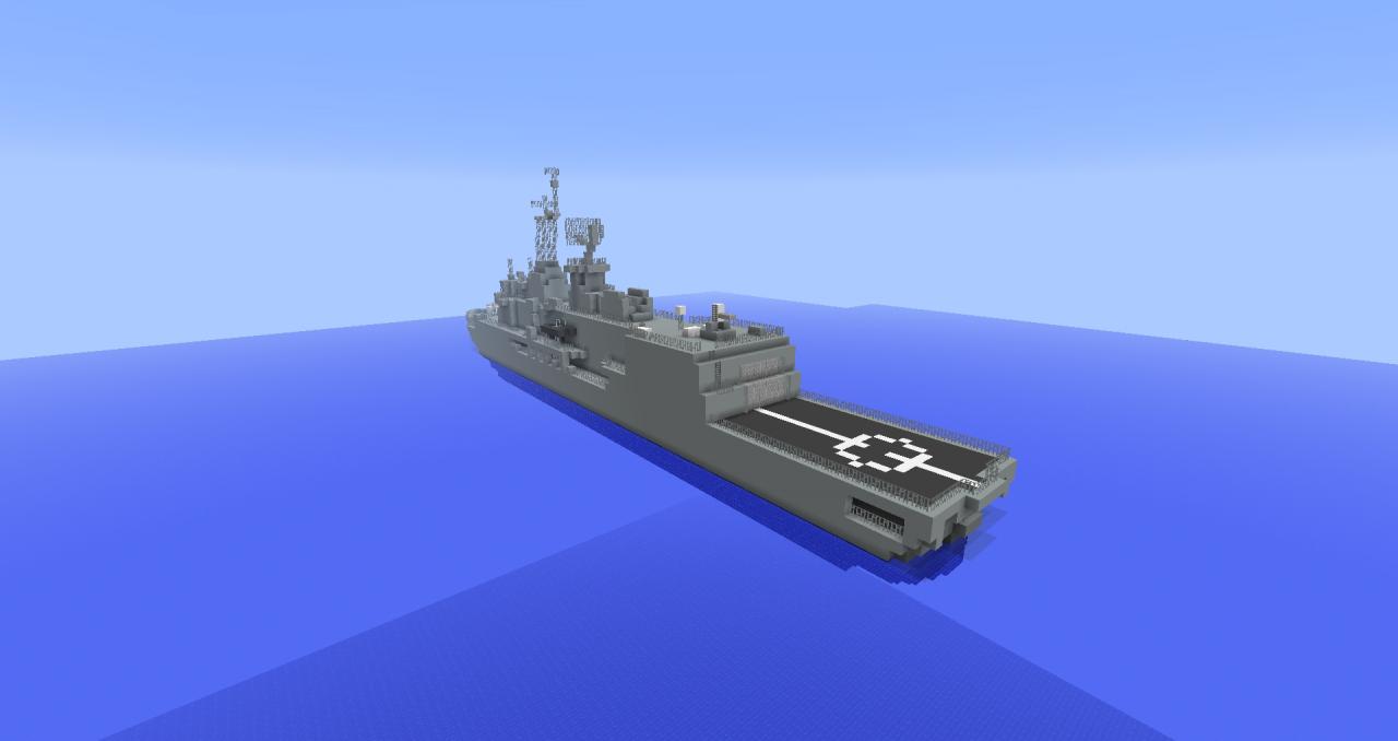 HMAS Anzac (III) Minecraft Map