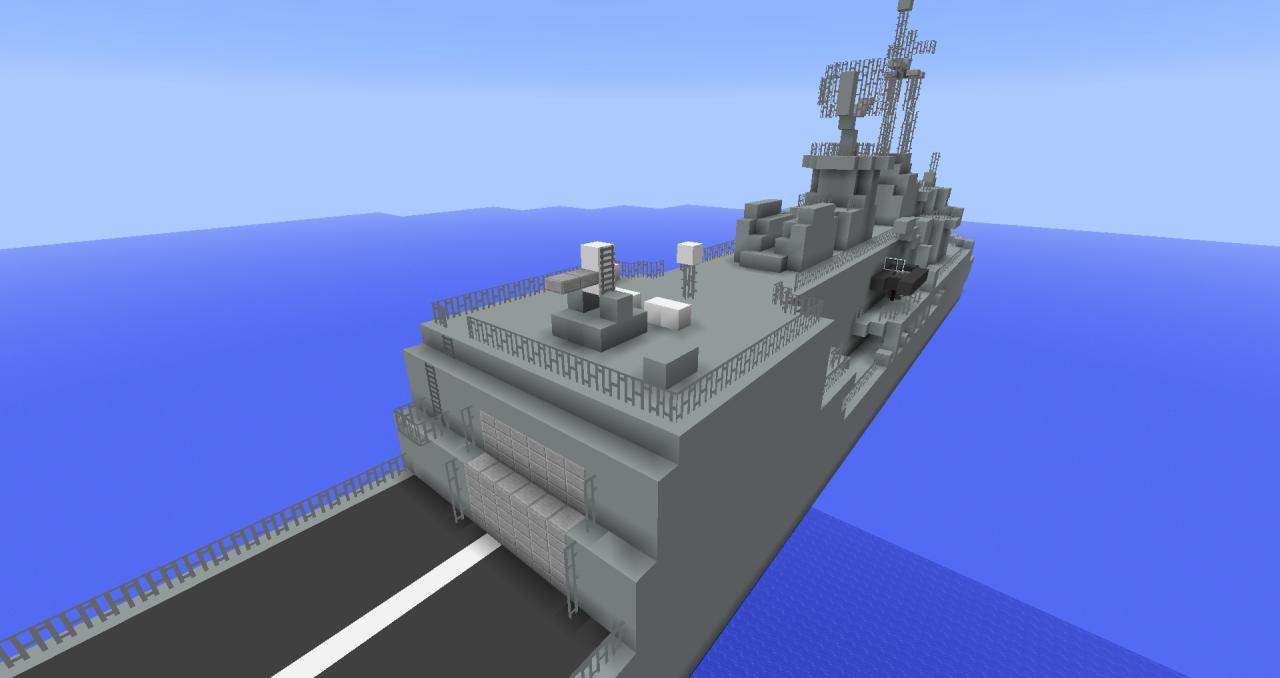 HMAS Anzac (III) Minecraft Map