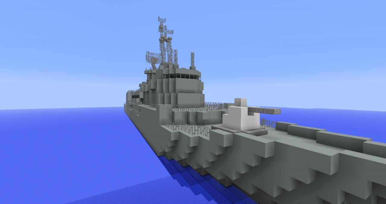 HMAS Anzac (III) Minecraft Map