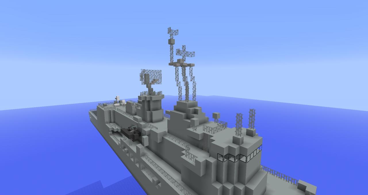 HMAS Anzac (III) Minecraft Map