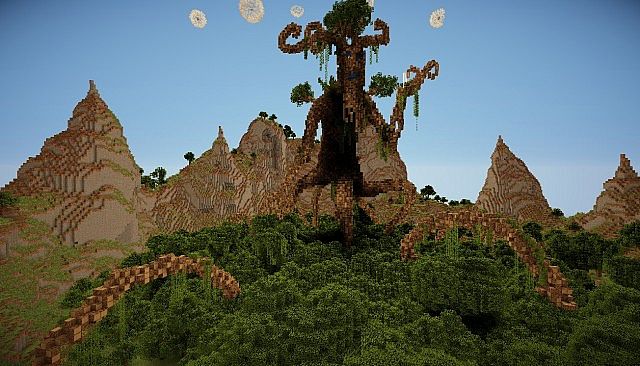 Fantasy Tree Minecraft Map