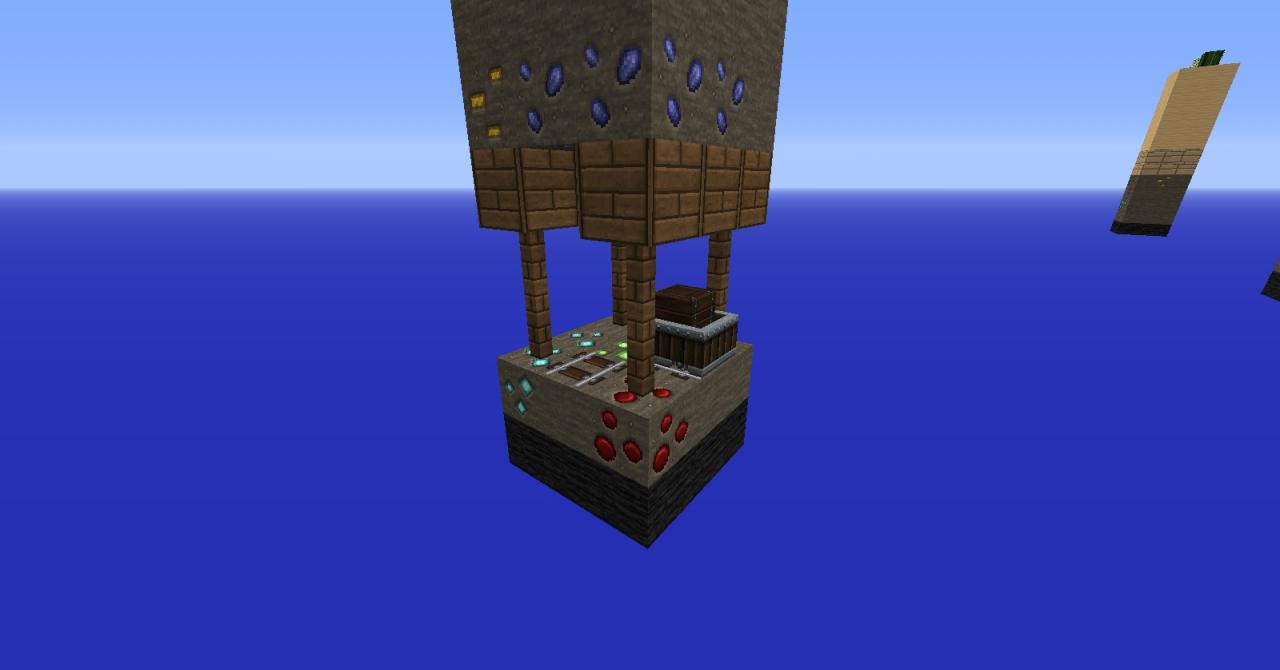Sky Pillar Survival Minecraft Map
